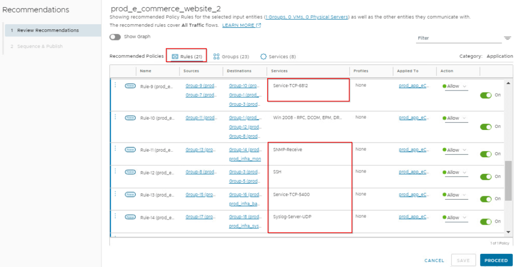 Microsegmentation using NSX Security Intelligence – Part 3 – Workload Classifications – VMware Cloud