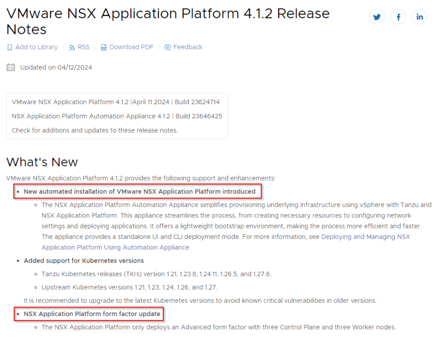 NSX Application Platform Automation Appliance (NAPP-AA) – Part 1 – Topology and Appliance ...